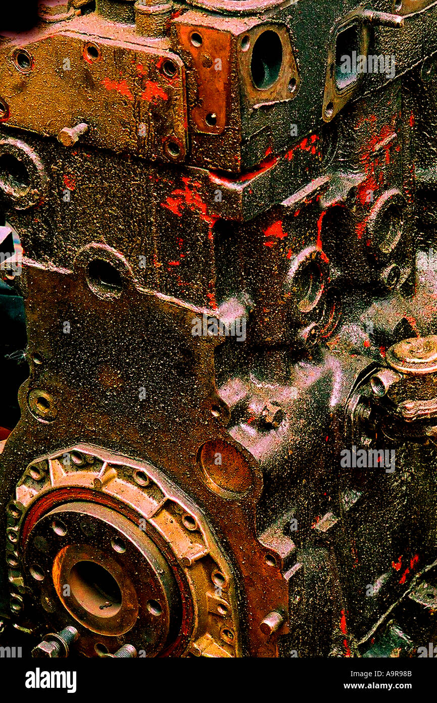 Engine wreck hi-res stock photography and images - Alamy