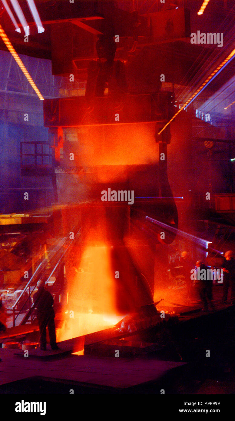 Tapping the furnace hi-res stock photography and images - Alamy