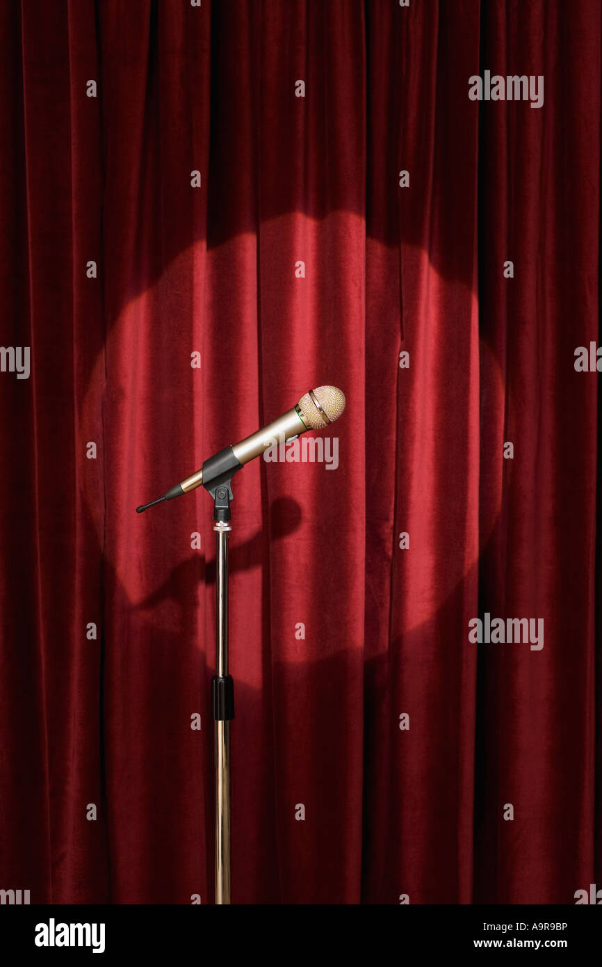 Microphone Stand Spotlight