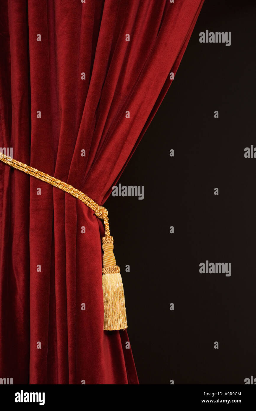 Curtain tieback hi-res stock photography and images - Alamy
