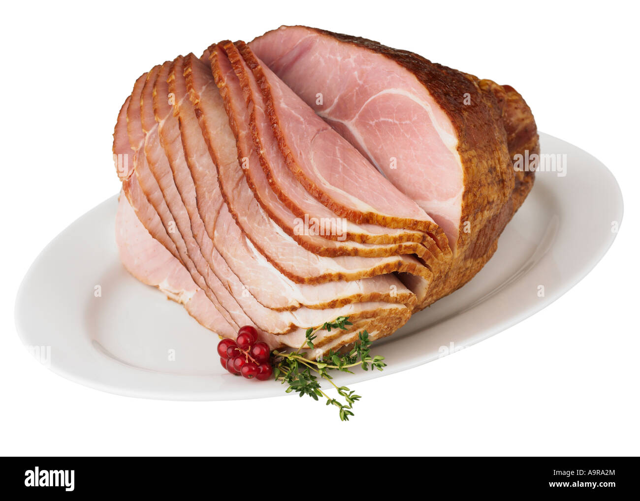 Spiral sliced ham hi-res stock photography and images - Alamy