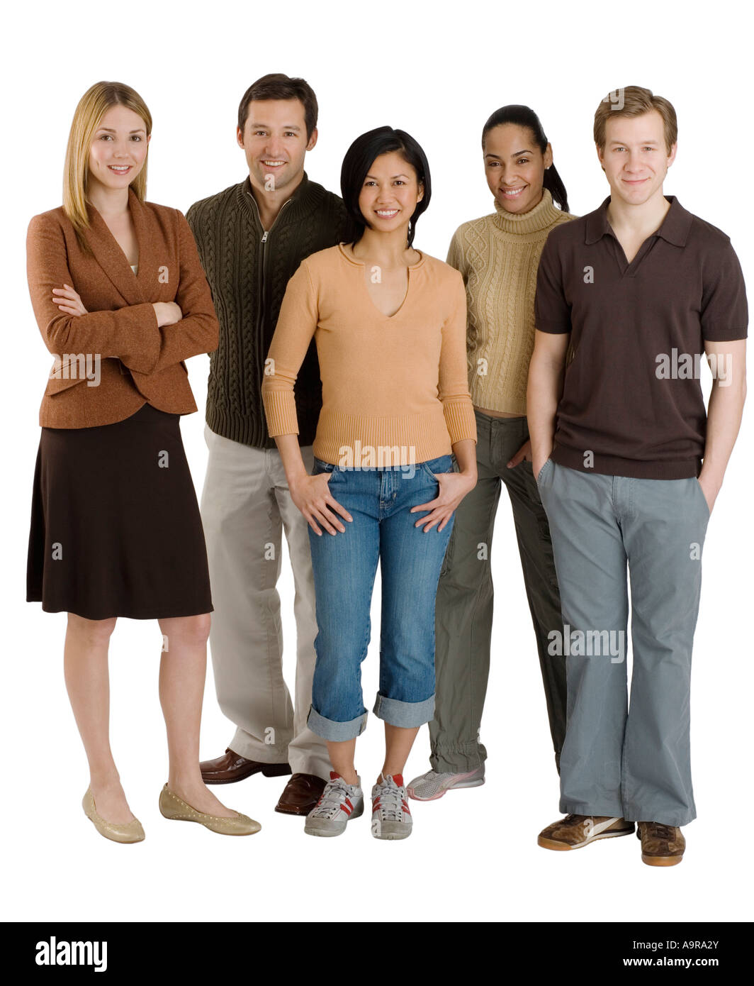 Group of multi ethnic friends Stock Photo - Alamy