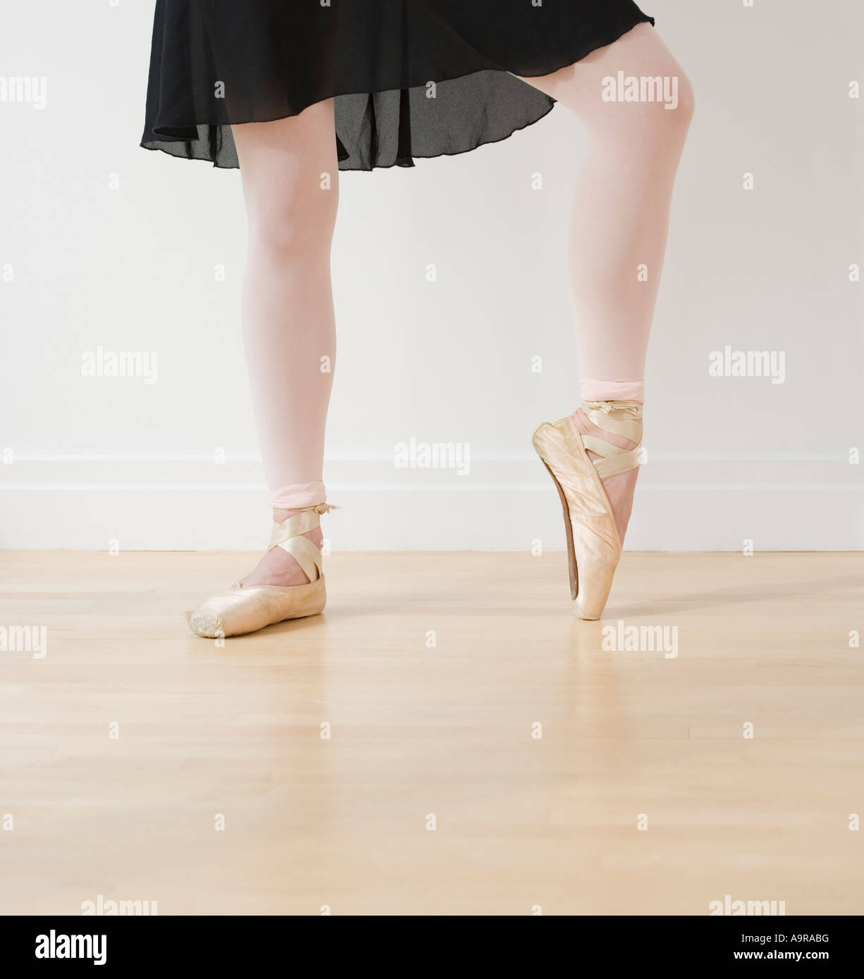 Close up of female ballet dancer s feet Stock Photo - Alamy
