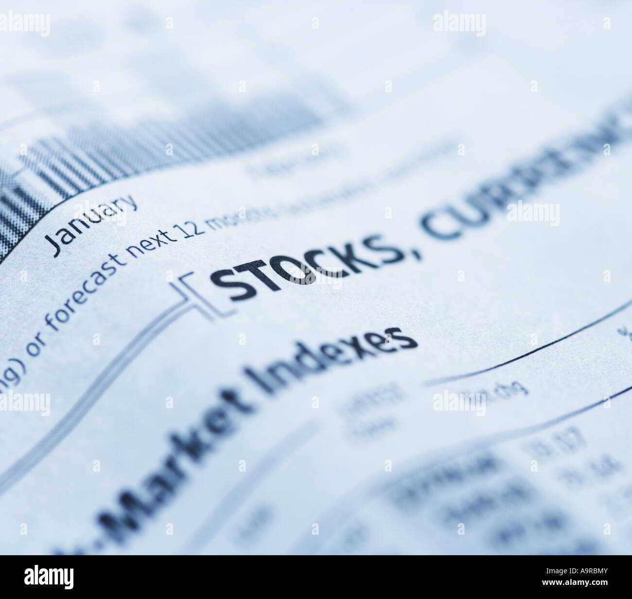 Financial section newspaper hi-res stock photography and images - Alamy