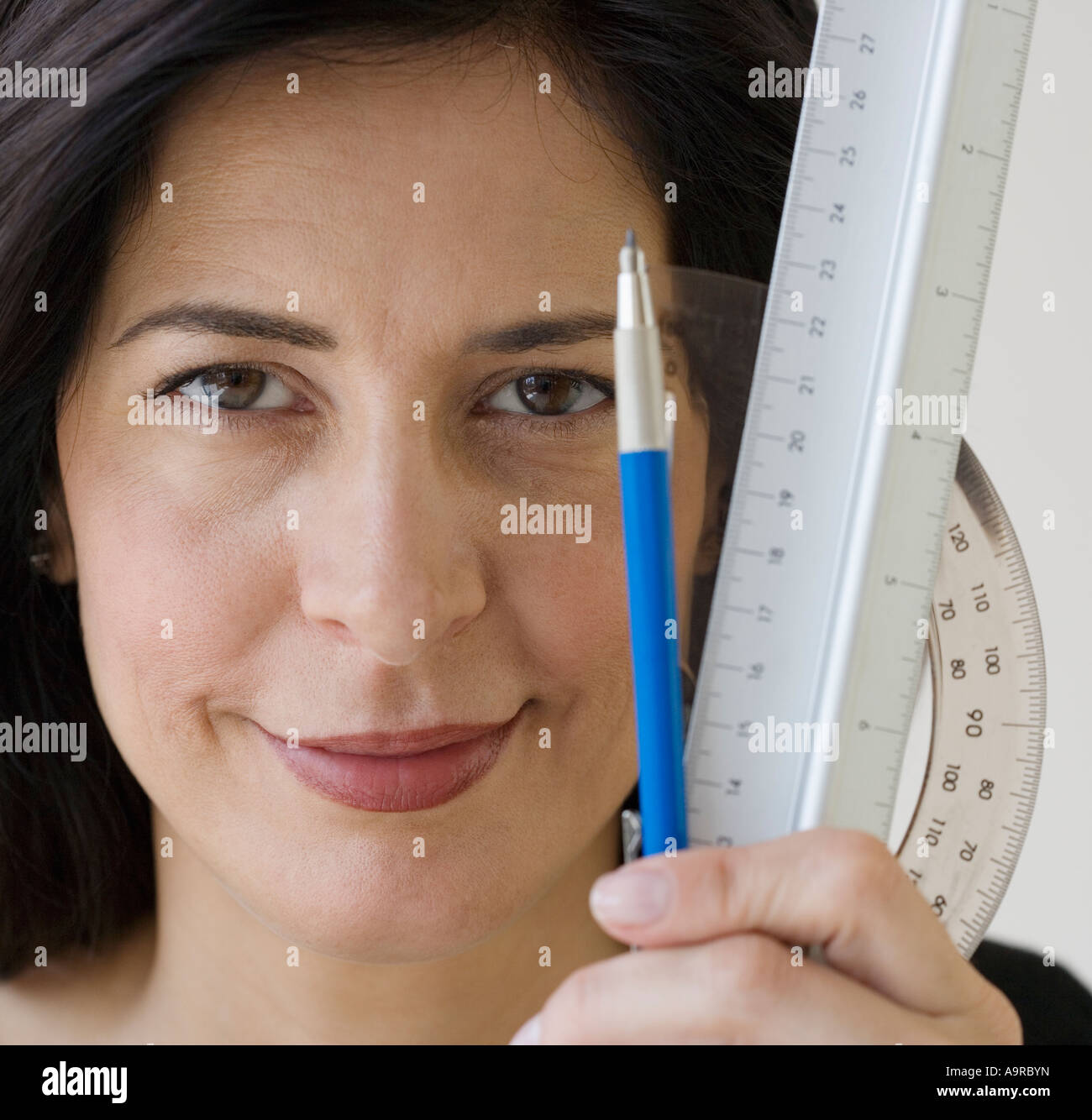 Face ruler hi-res stock photography and images - Alamy