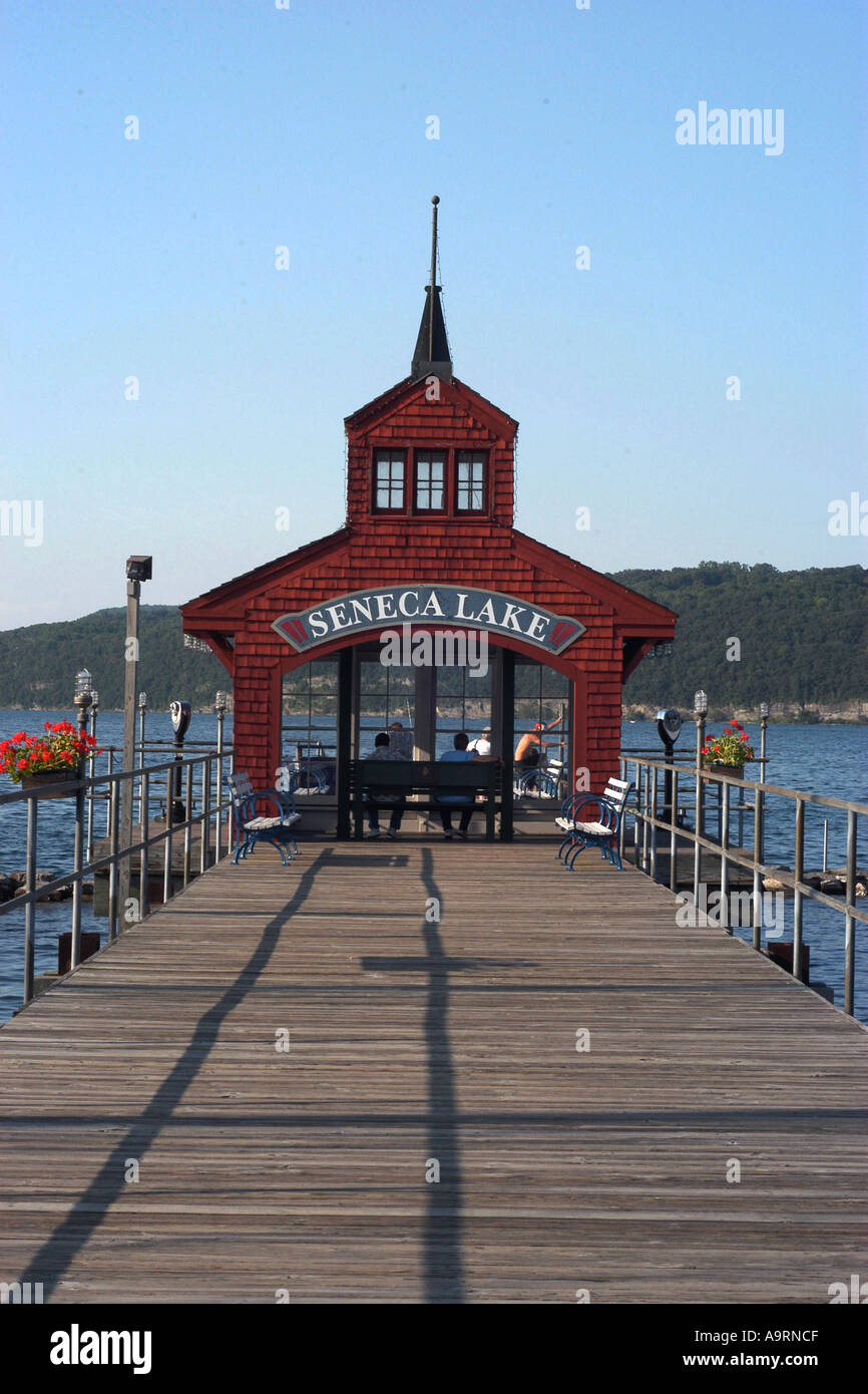 Seneca lake Finger lakes region New York state Usa Stock Photo - Alamy