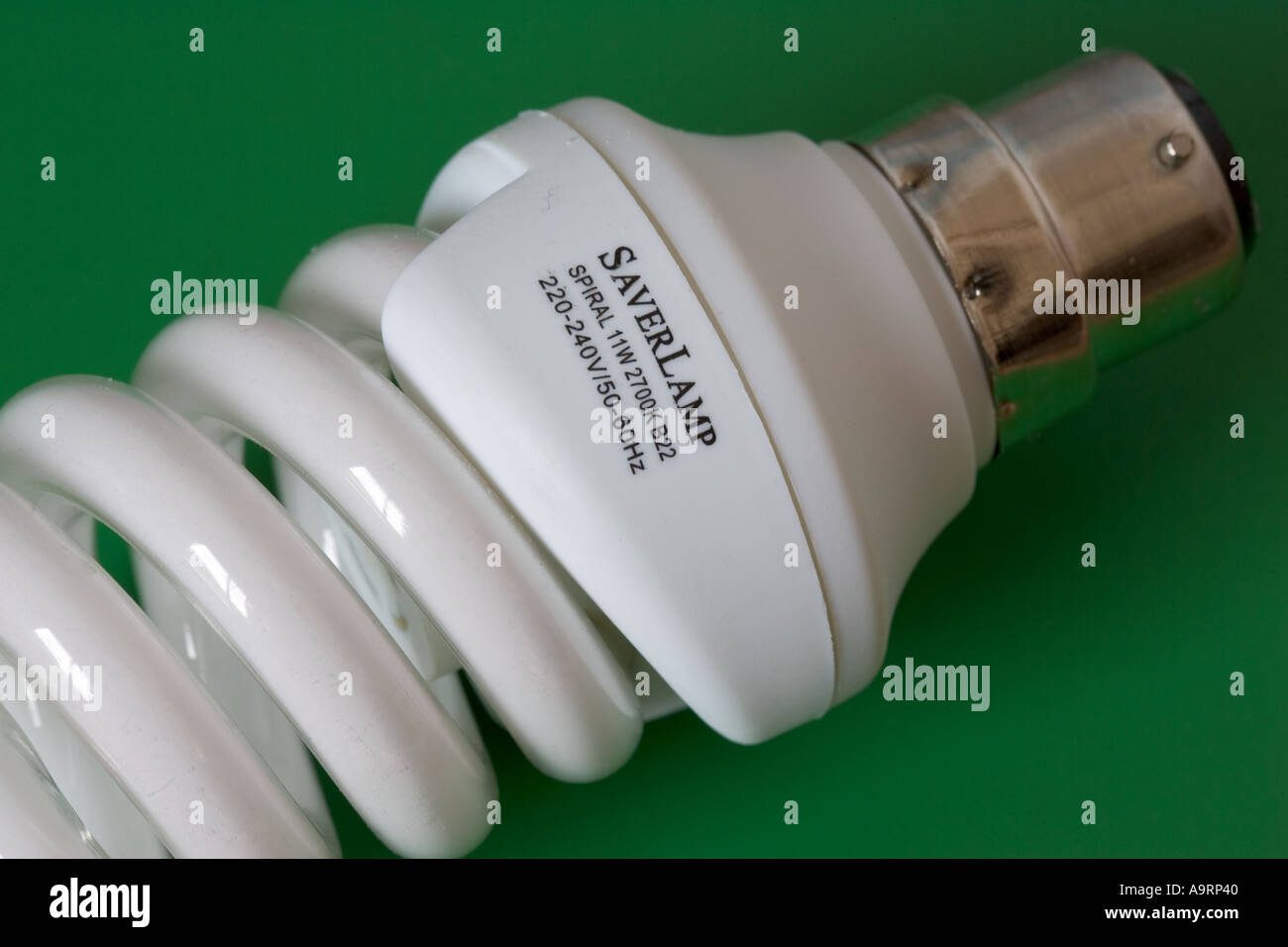 Energy efficient light bulb or Saverlamp UK Stock Photo - Alamy