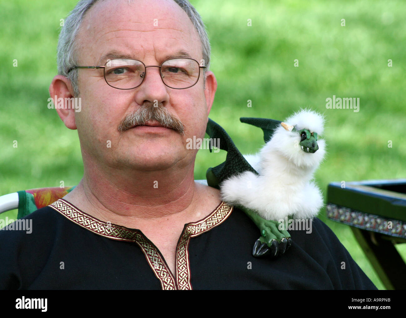 Magician at a Renaissance Fair Stock Photo - Alamy