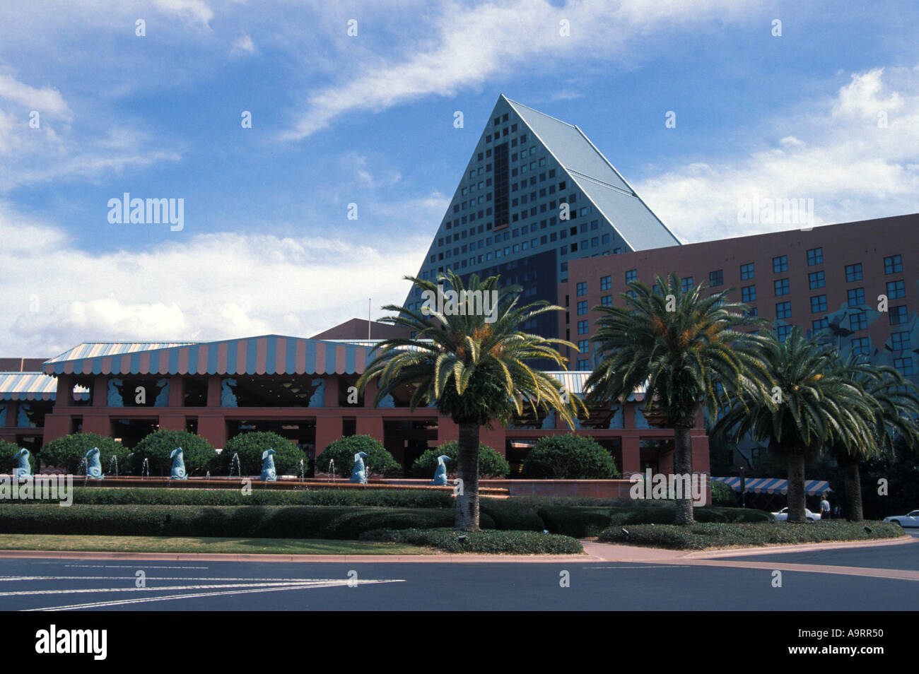 Dolphin Hotel Walt Disney World Florida Stock Photo - Alamy