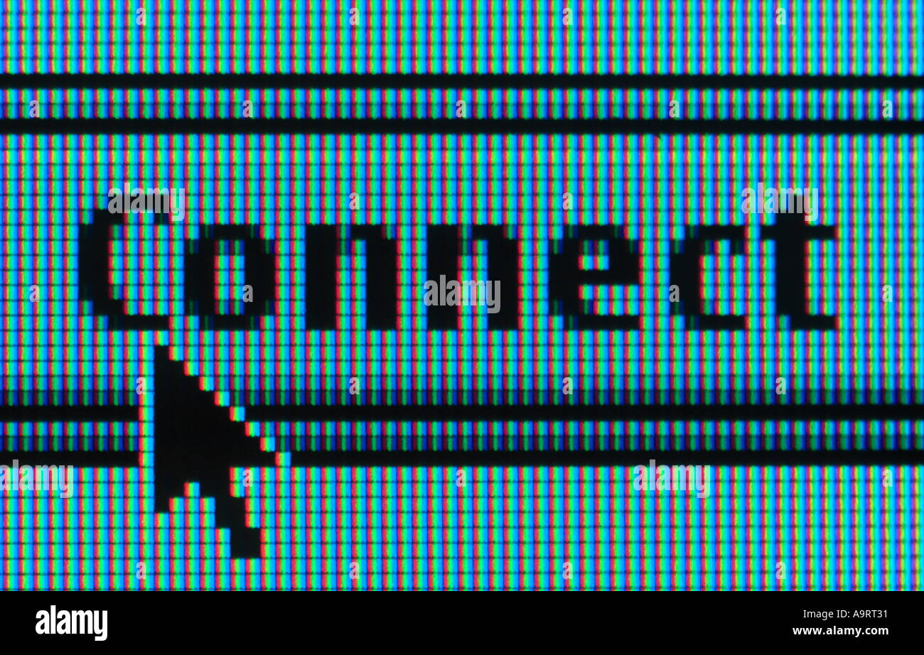 Connect computer icon Stock Photo - Alamy