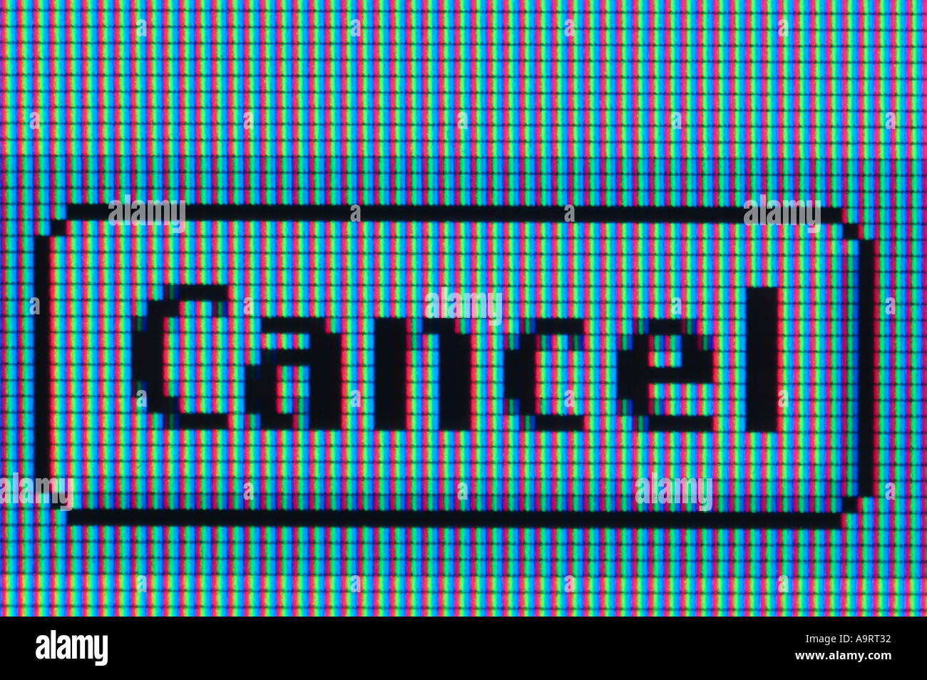 Cancel computer icon Stock Photo - Alamy