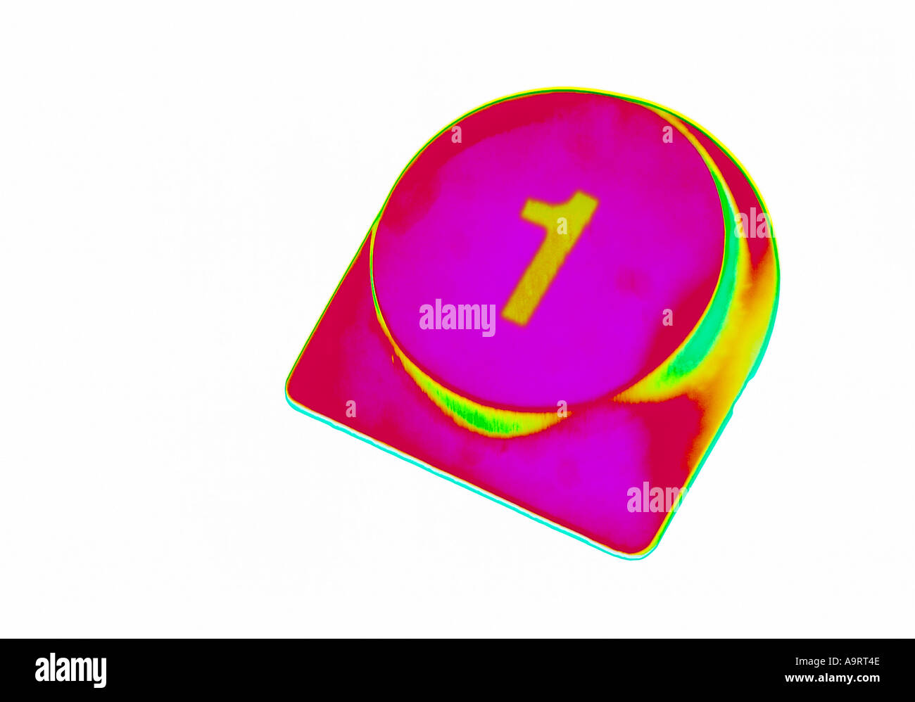 Number 1 buttons hi-res stock photography and images - Alamy