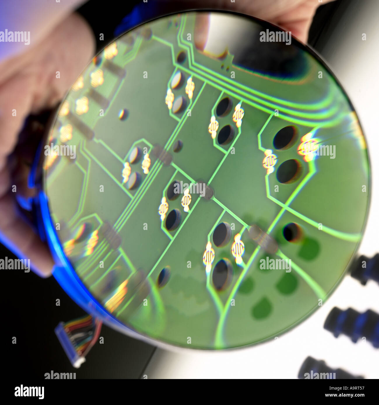 Magnified world hi-res stock photography and images - Alamy