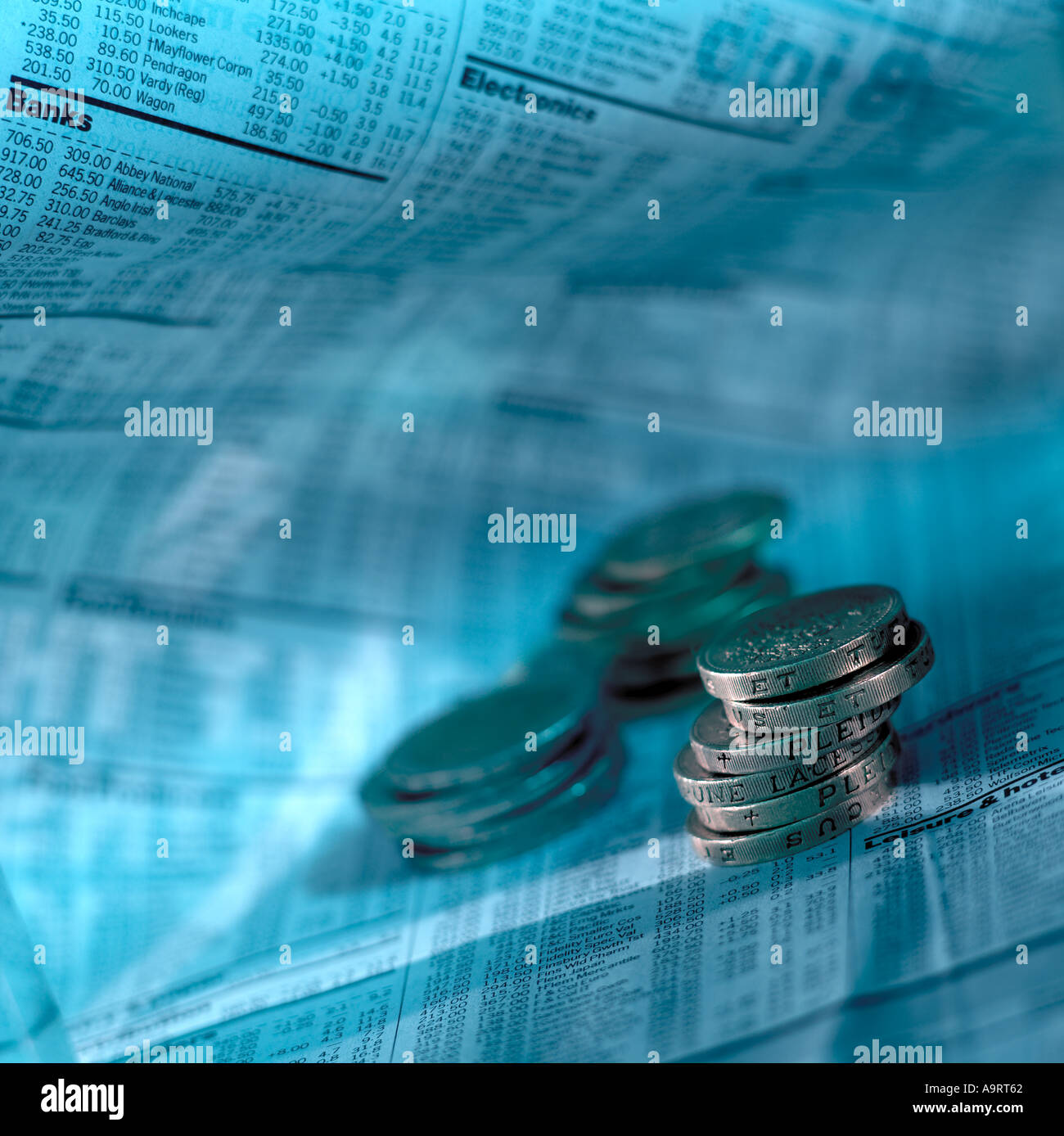 Analyzing financial data currency symbols hi-res stock photography and ...