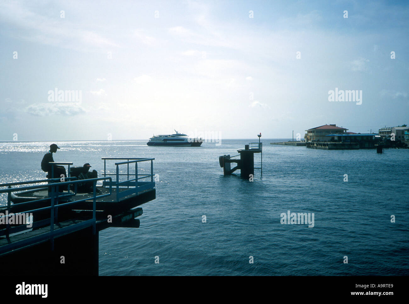 Inter island ferry arriving hi-res stock photography and images - Alamy