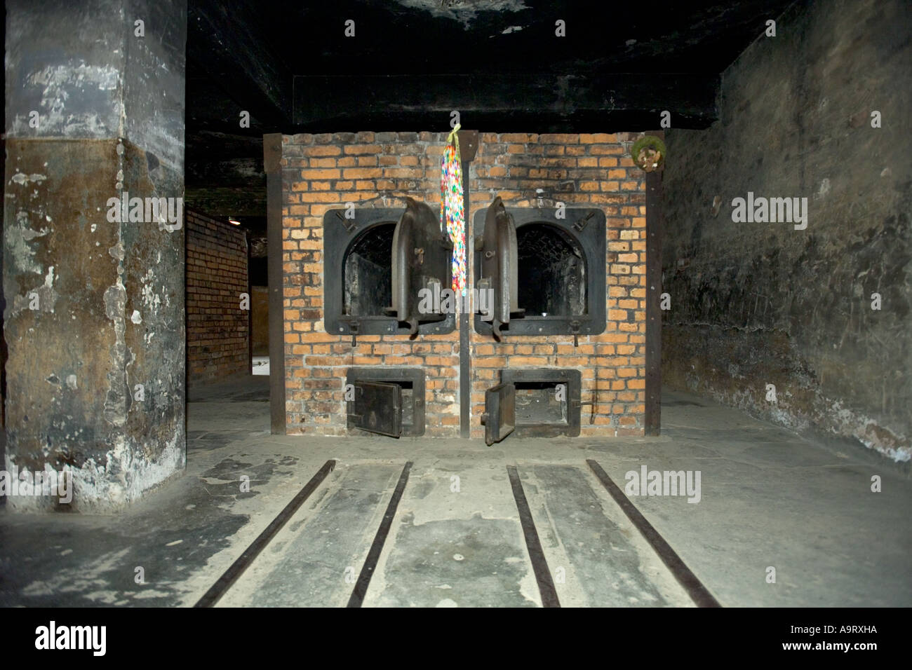 Gas chamber ovens auschwitz concentration hi-res stock photography and ...