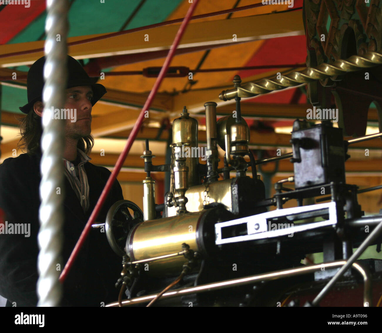 Steam driven carousel hi-res stock photography and images - Alamy