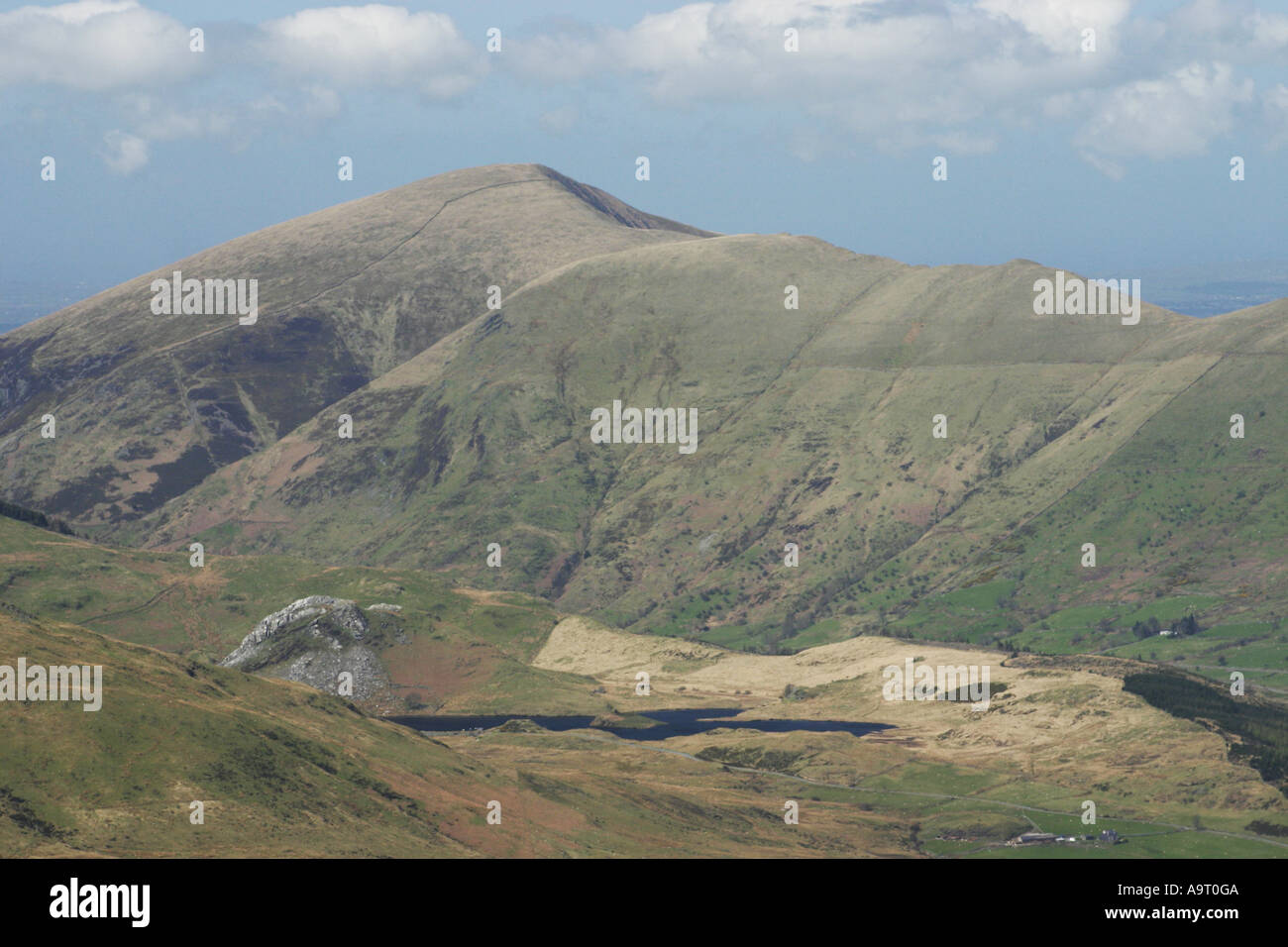 Moel Eilio from Moel Hebog in Snowdonia, Wales Stock Photo - Alamy
