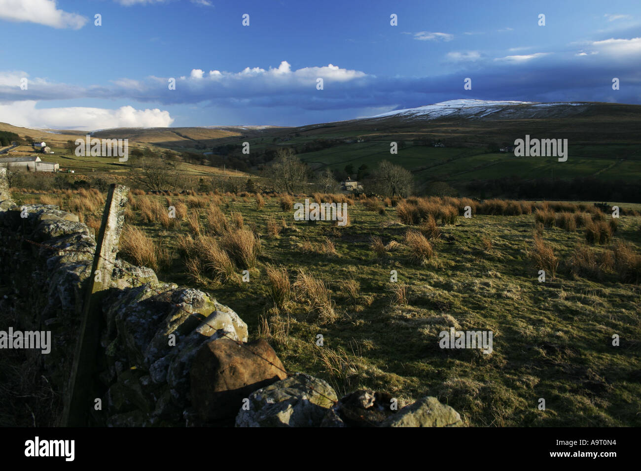 Round Hill above Garrigill Stock Photo - Alamy