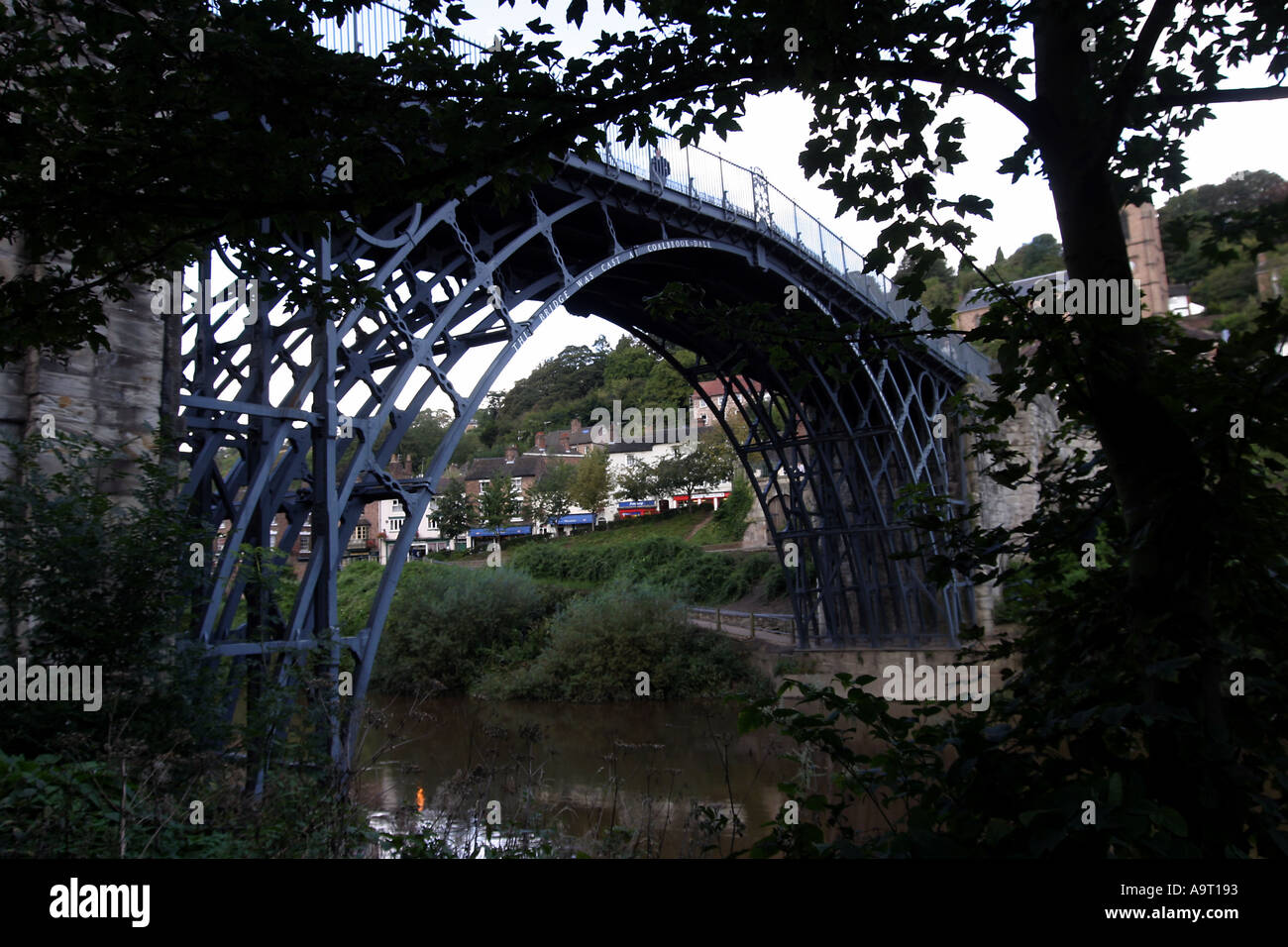 The Iron Bridge at Iron Bridge Gorge Stock Photo - Alamy