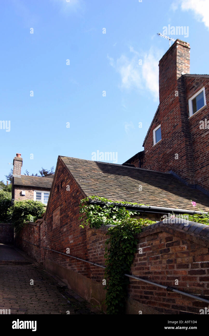 Wharfage Steps at the Iron Bridge Gorge Stock Photo - Alamy