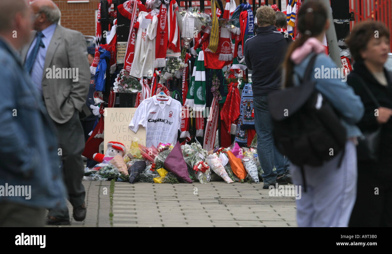 20th September 2004 Brian Clough RIP One of Nottingham s most famous ...