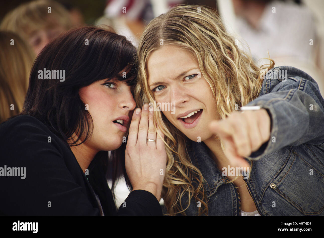 Snob woman gossip hi-res stock photography and images - Alamy