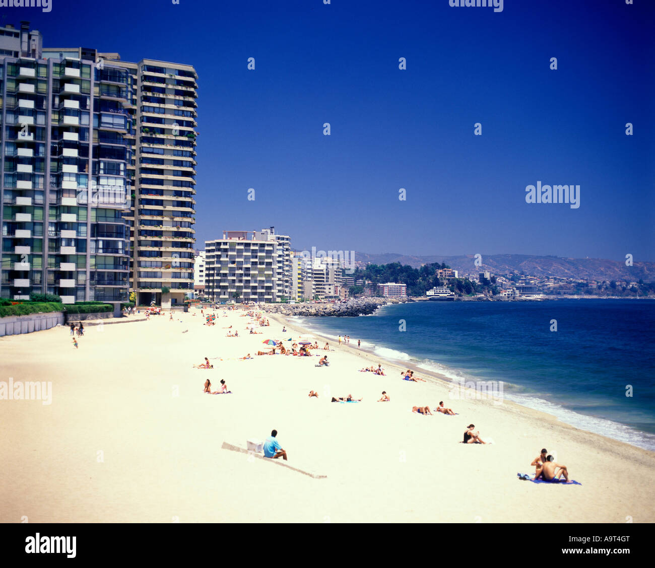 Coastline concon chile hi-res stock photography and images - Alamy