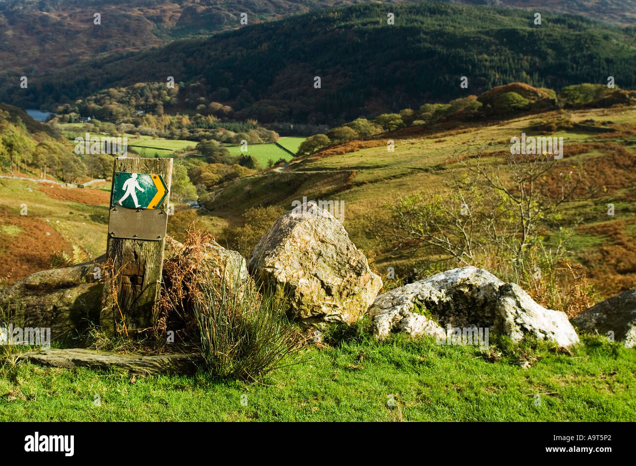 Snowdonia national park sign on hi-res stock photography and images - Alamy