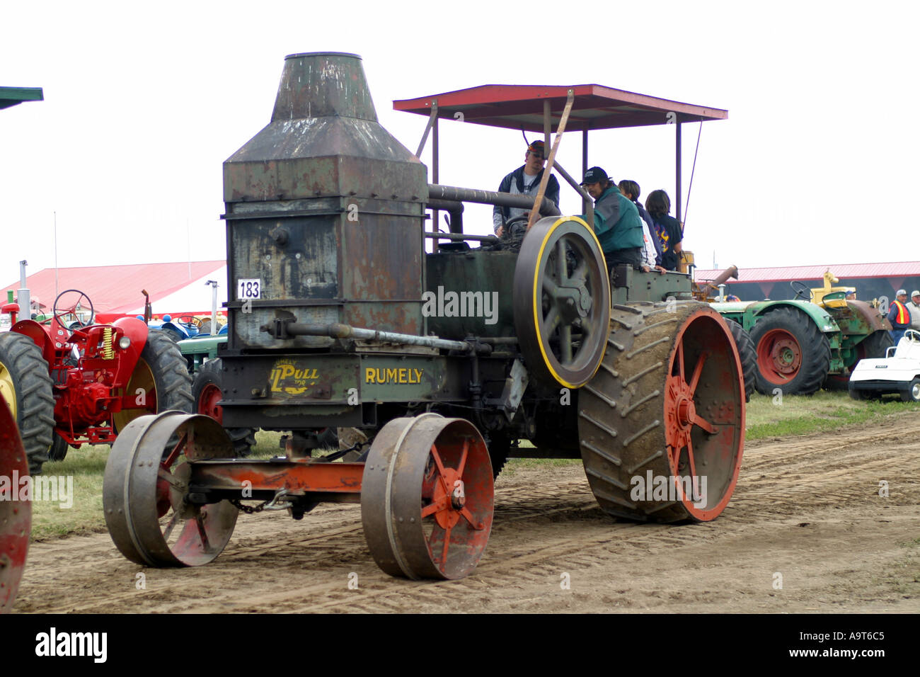 Steam plow tractor hi-res stock photography and images - Alamy