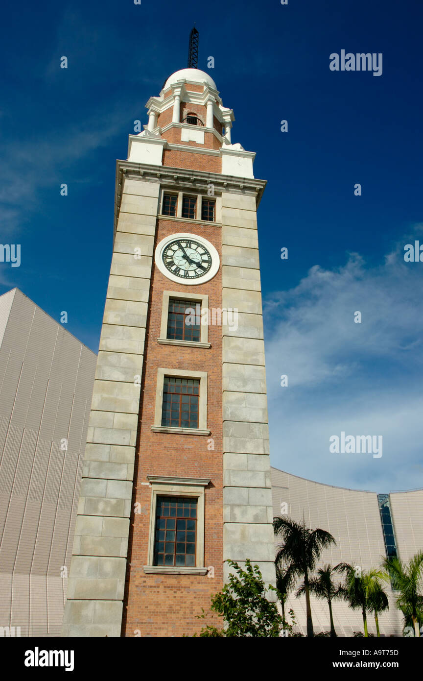 The historic clock tower in Tsim Sha Tsui Hong Kong Stock Photo - Alamy