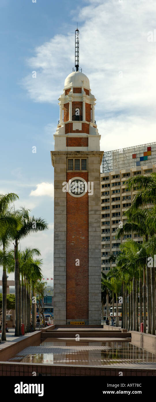 The historic clock tower in Tsim Sha Tsui Hong Kong Stock Photo - Alamy