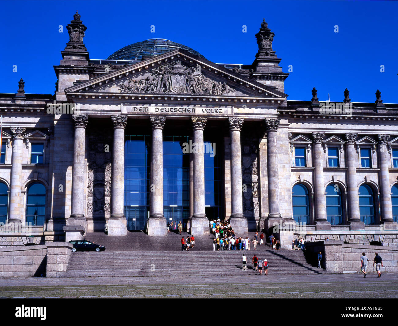 The Reichstag in Berlin Germany seat of the Federal German government ...