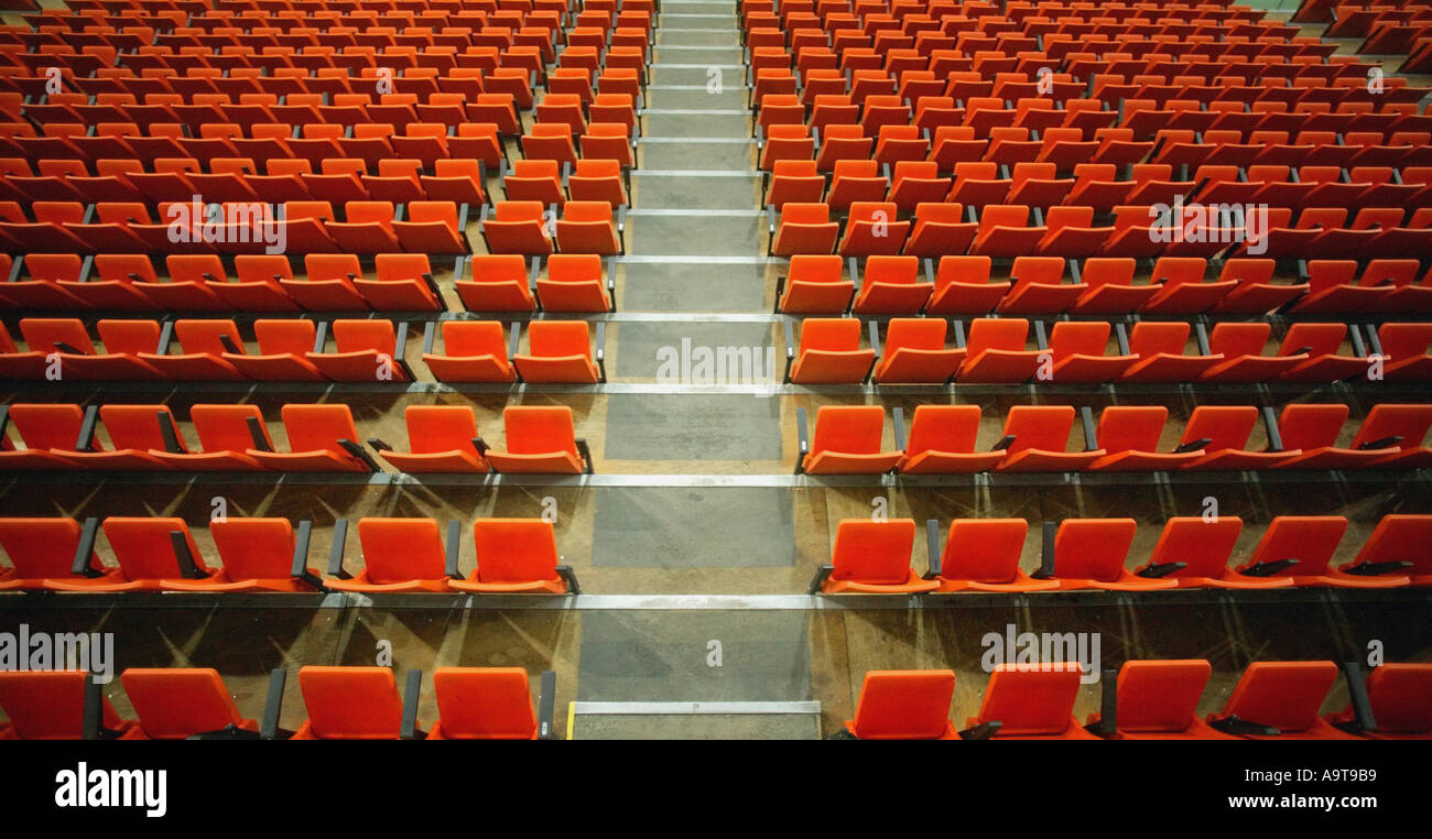 Large room with theatre seating Stock Photo - Alamy