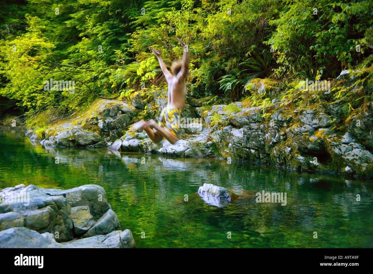 Alone with nature to rejoice hi-res stock photography and images - Alamy