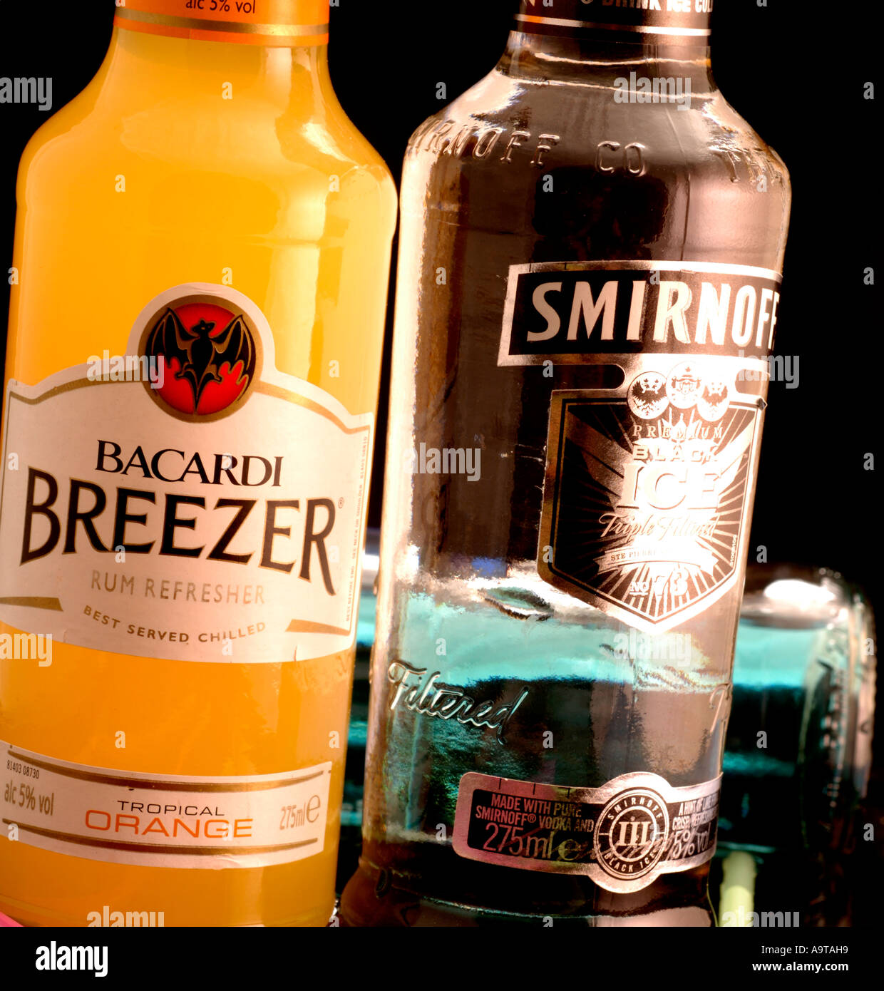 Bacardi breezer bottle hi-res stock photography and images - Alamy