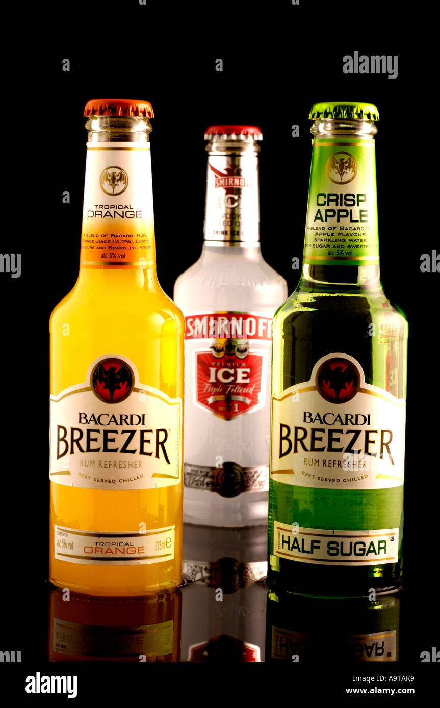 Vodka alcopop smirnoff ice hi-res stock photography and images - Alamy