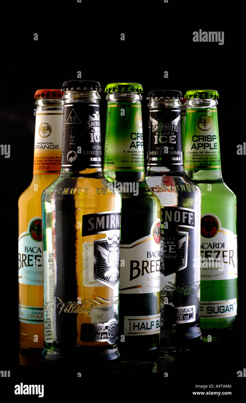Bacardi breezer bottle hi-res stock photography and images - Alamy