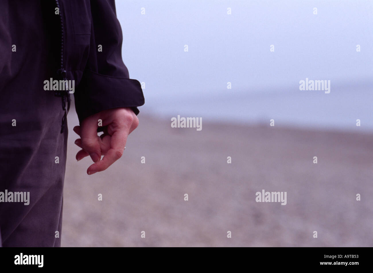 Persons back and hand hi-res stock photography and images - Alamy