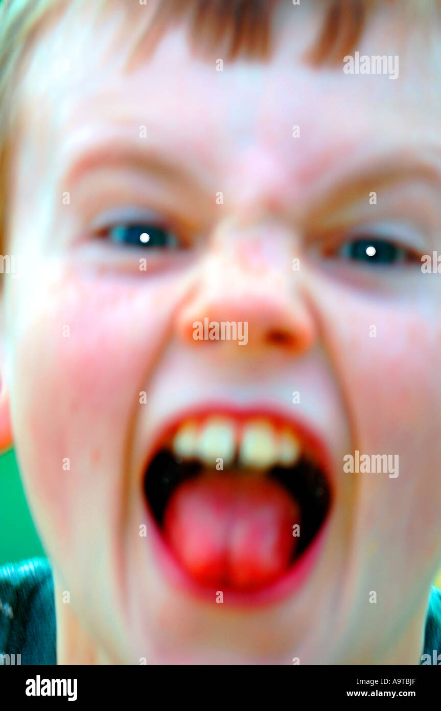 Boys Blurred Face Stock Photo - Alamy