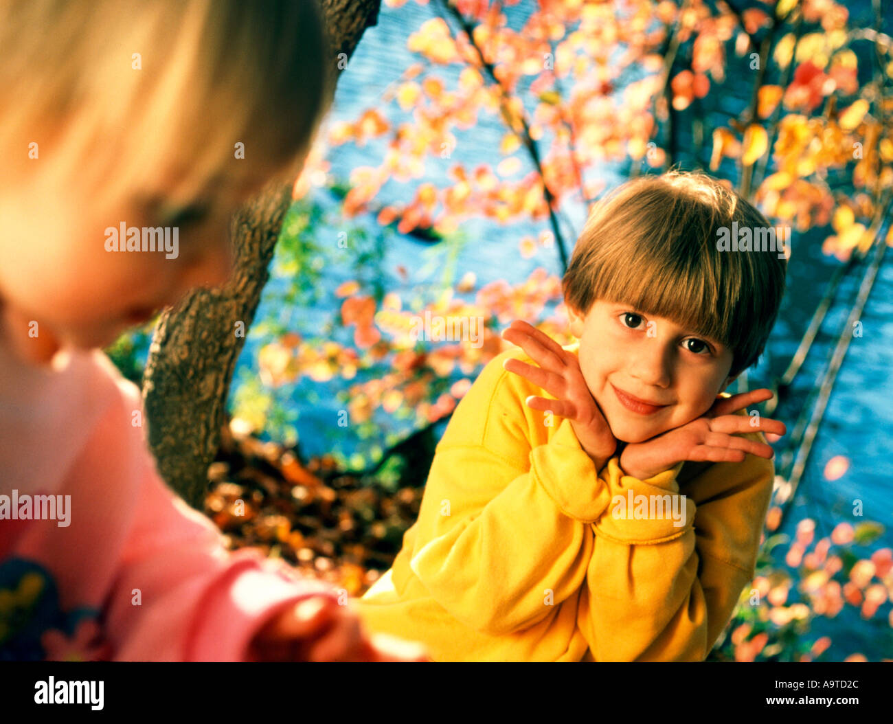 Funny gesture children hi-res stock photography and images - Alamy