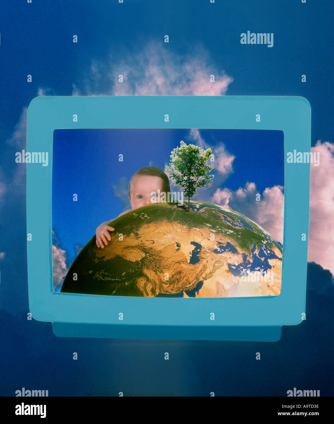 Clean energy monitoring concept hi-res stock photography and images - Alamy