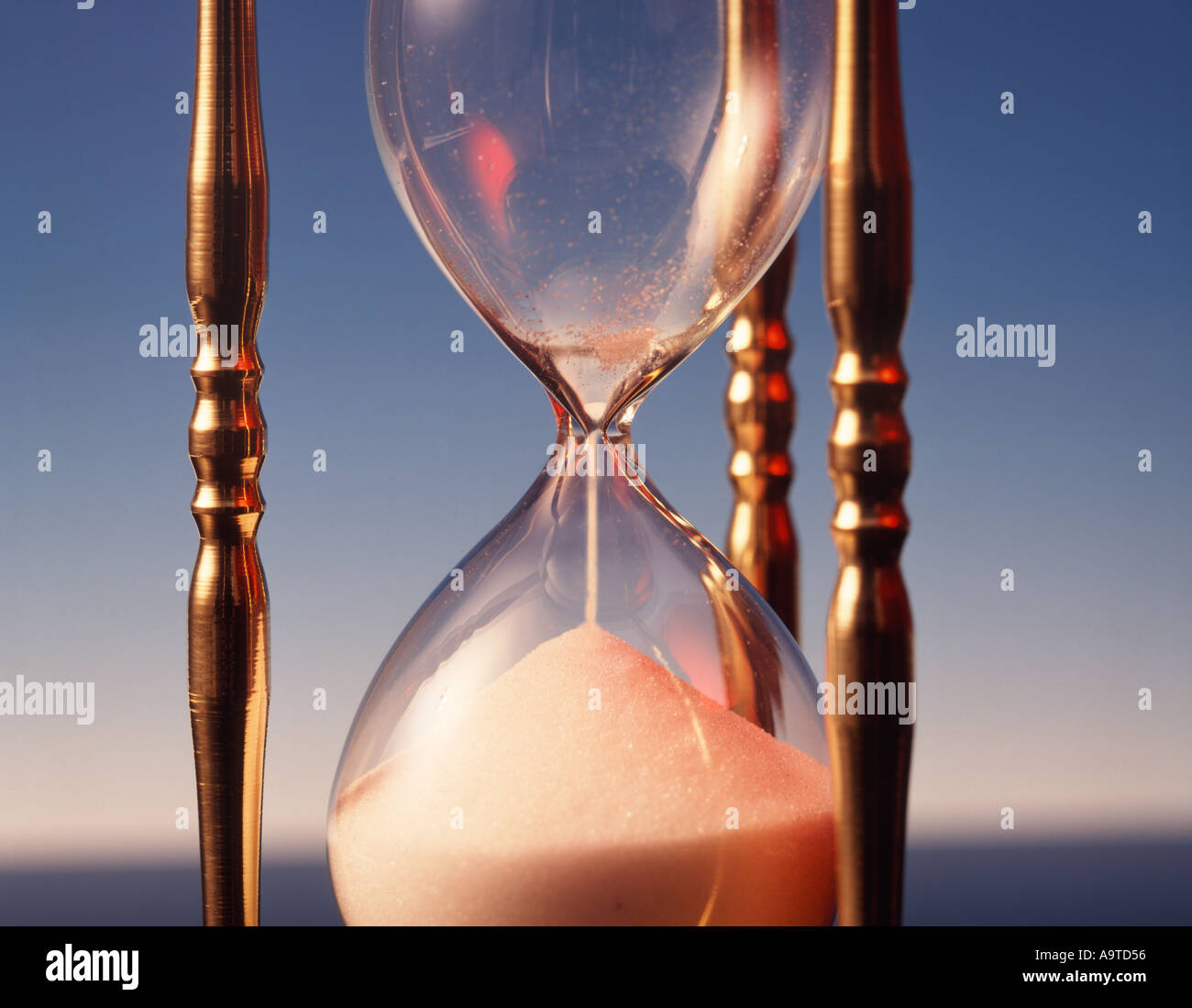 Concept Time Hourglass Stock Photo - Alamy