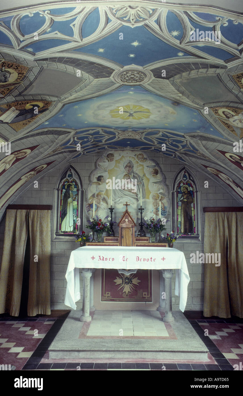 Italian Chapel Orkney Isles Stock Photo - Alamy