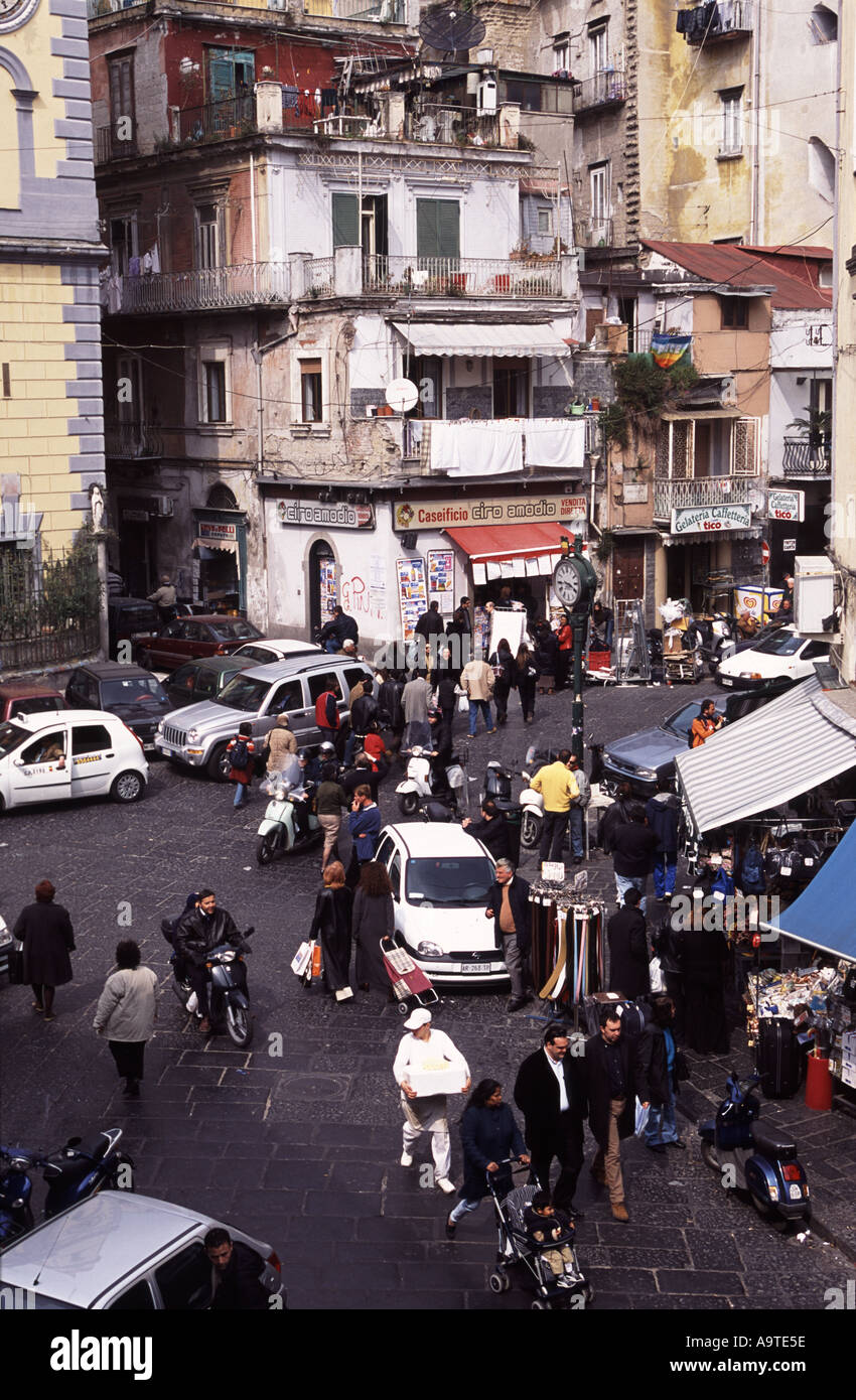 Via Pignasecca Naples Campania Italy Stock Photo - Alamy
