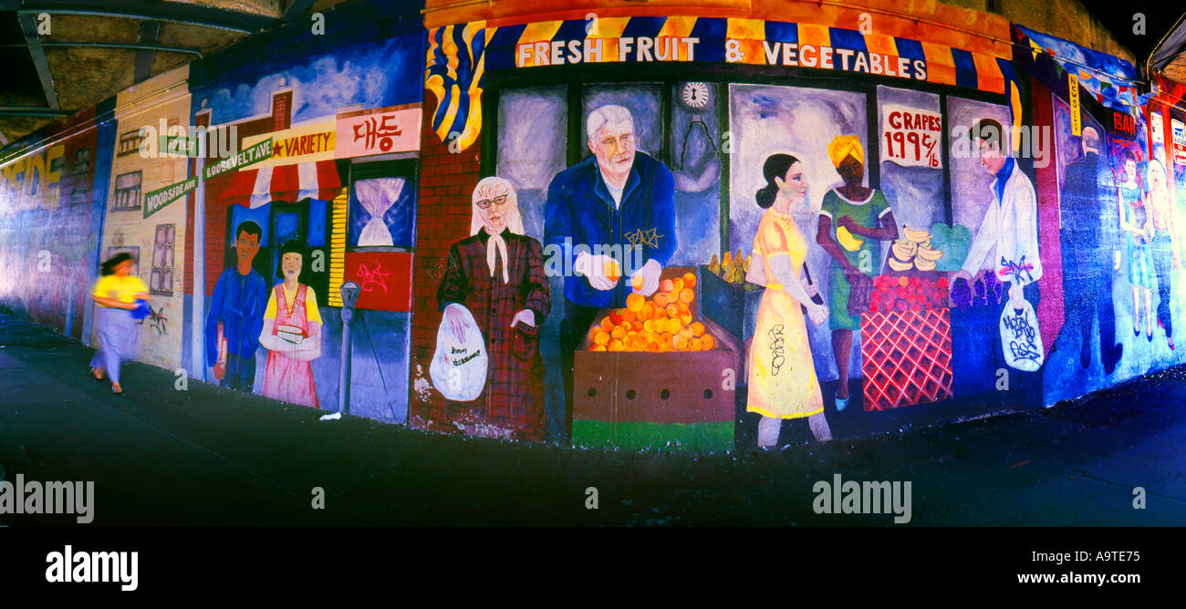 Imagine mural hi-res stock photography and images - Alamy