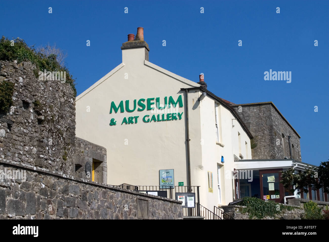 Tenby Museum Tenby Pembrokeshire Wales UK Stock Photo - Alamy