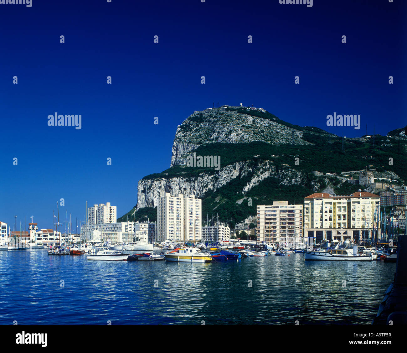 HARBOUR ROCK OF GIBRALTAR Stock Photo - Alamy