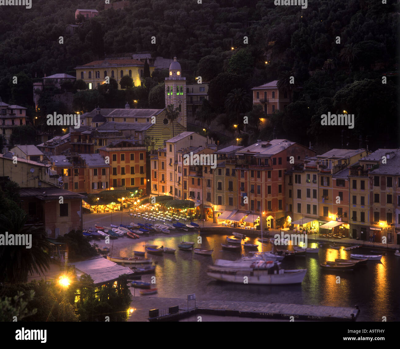 PORTOFINO LIGURIAN RIVIERA GULF OF GENOA ITALY Stock Photo - Alamy