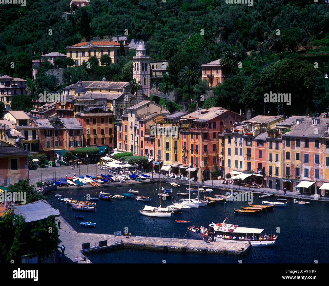 PORTOFINO LIGURIAN RIVIERA GULF OF GENOA ITALY Stock Photo - Alamy
